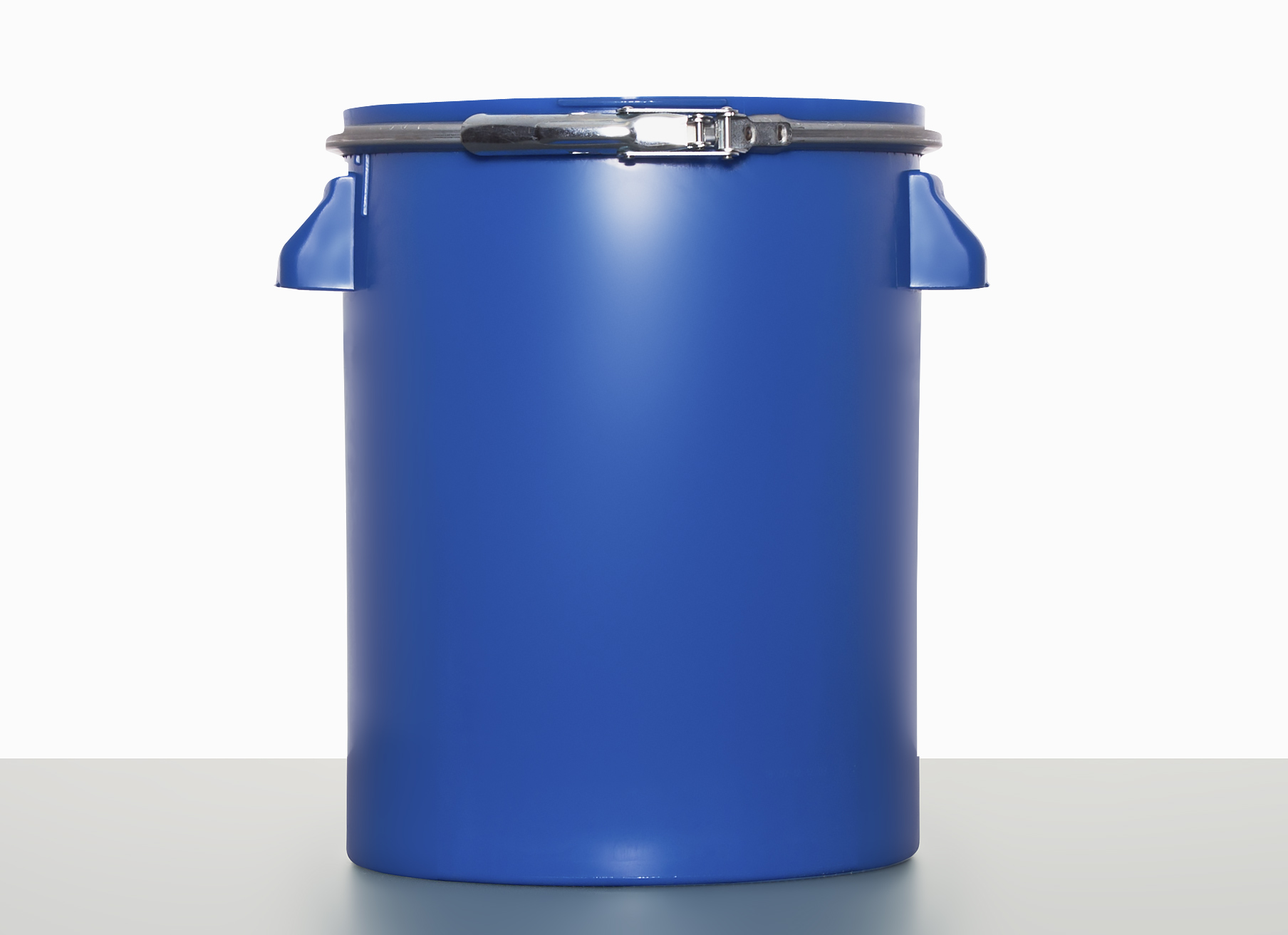 Kunststoff-Hobbock UN, 21,5 l aus HD-PE in blau mit Gefahrgutzlg.